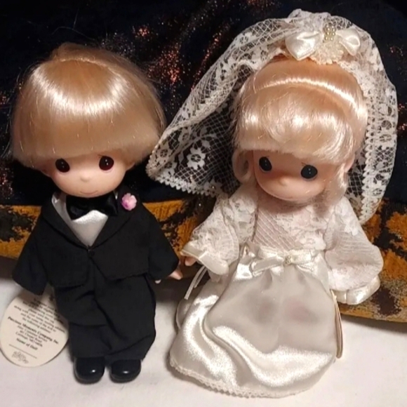 Precious Moments | Accents | Vintage Precious Moments Wedding Bride ...